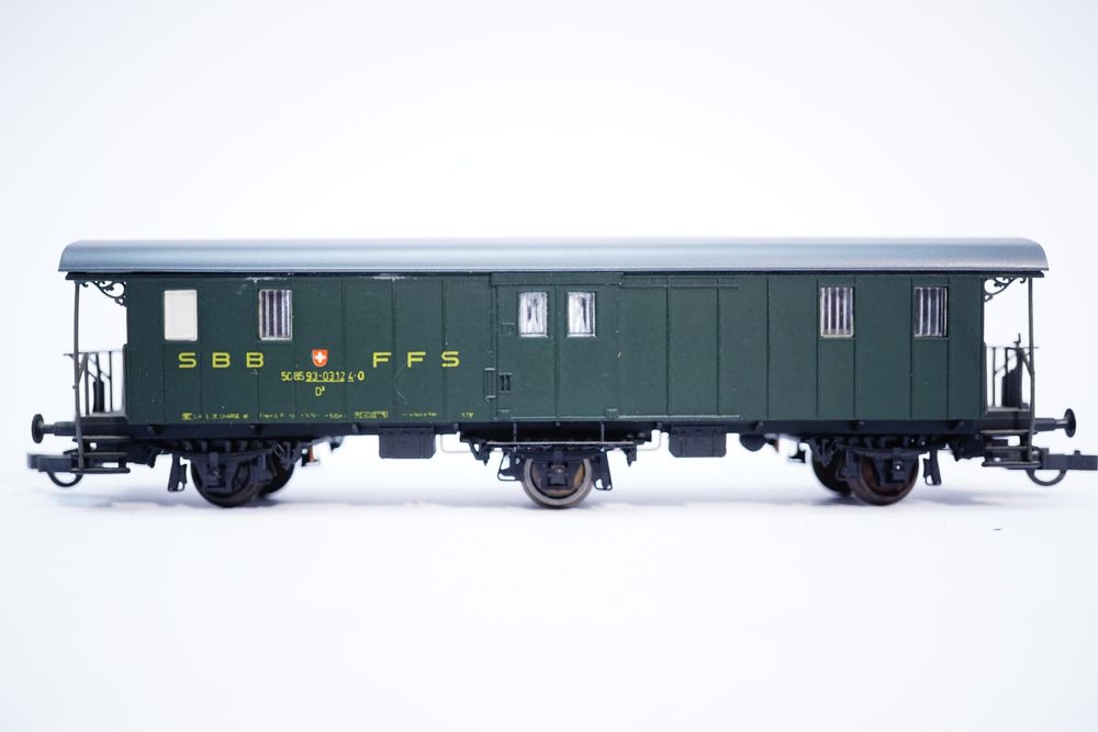 8å Aku / Born SBB Gepäckwagen grün D3 (Gebraucht) in für CHF 80 – mit ...
