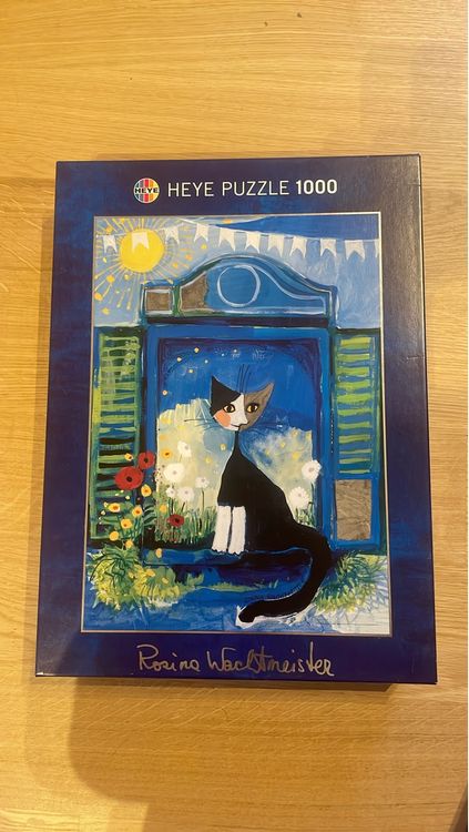 HEYE Puzzle 1000 Teile Katze von Rosina Wachtmeister (Gebraucht) in Zürich für CHF 8 – mit ...