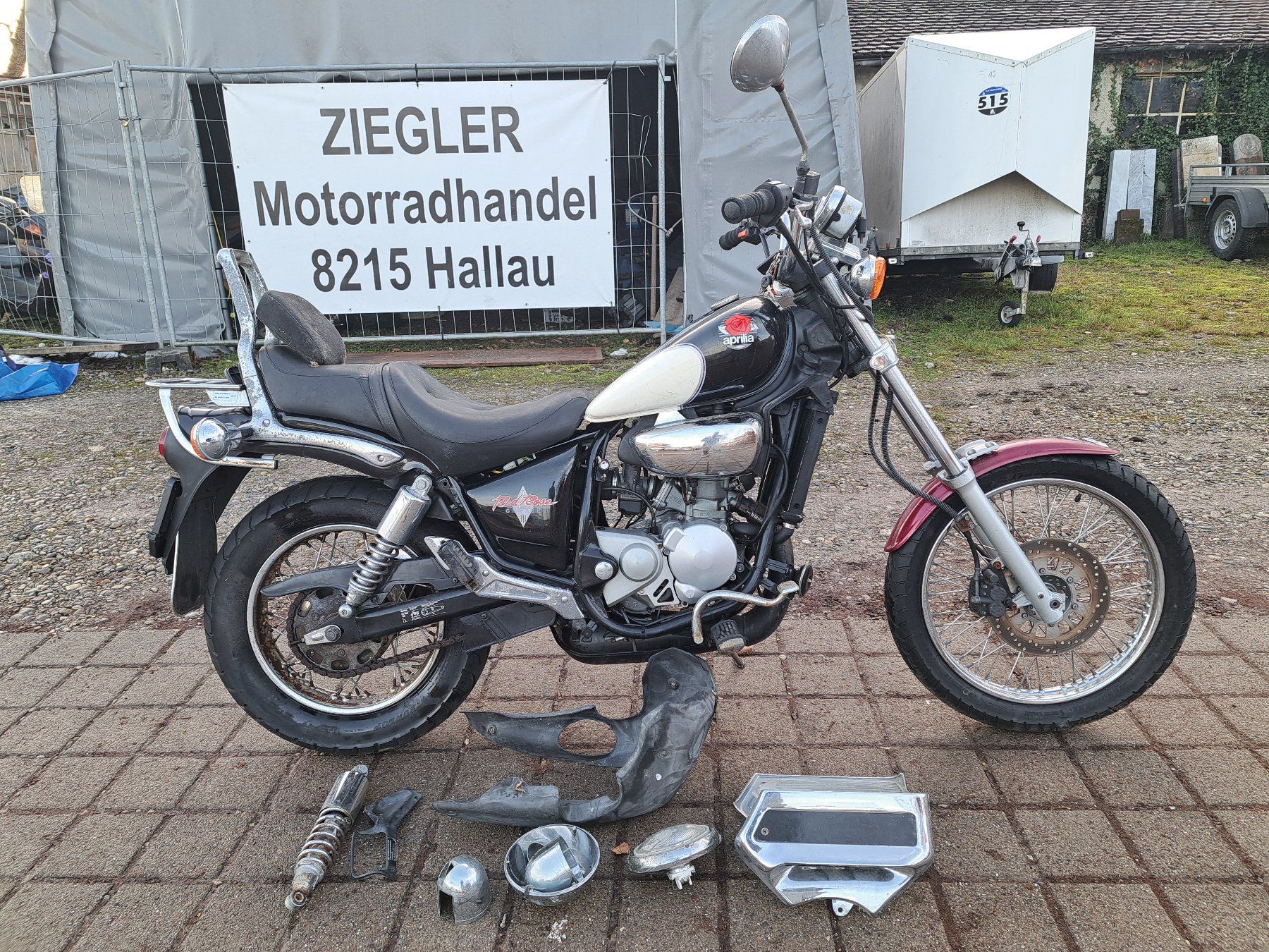 Aprilia Red Rose 125 Chopper 2 Takt 2T Lieferung möglich (Defekt) in ...