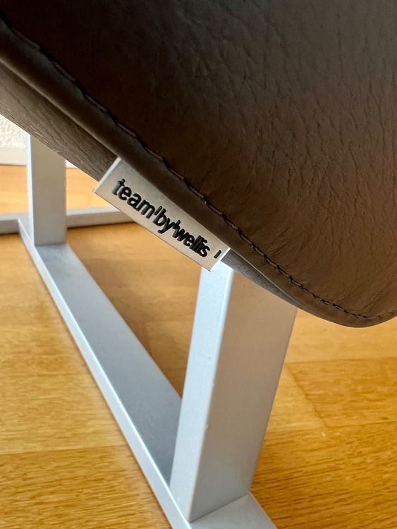 Team by Wellis - MaRe Designer-Liege in Leder anthrazit | Kaufen auf ...