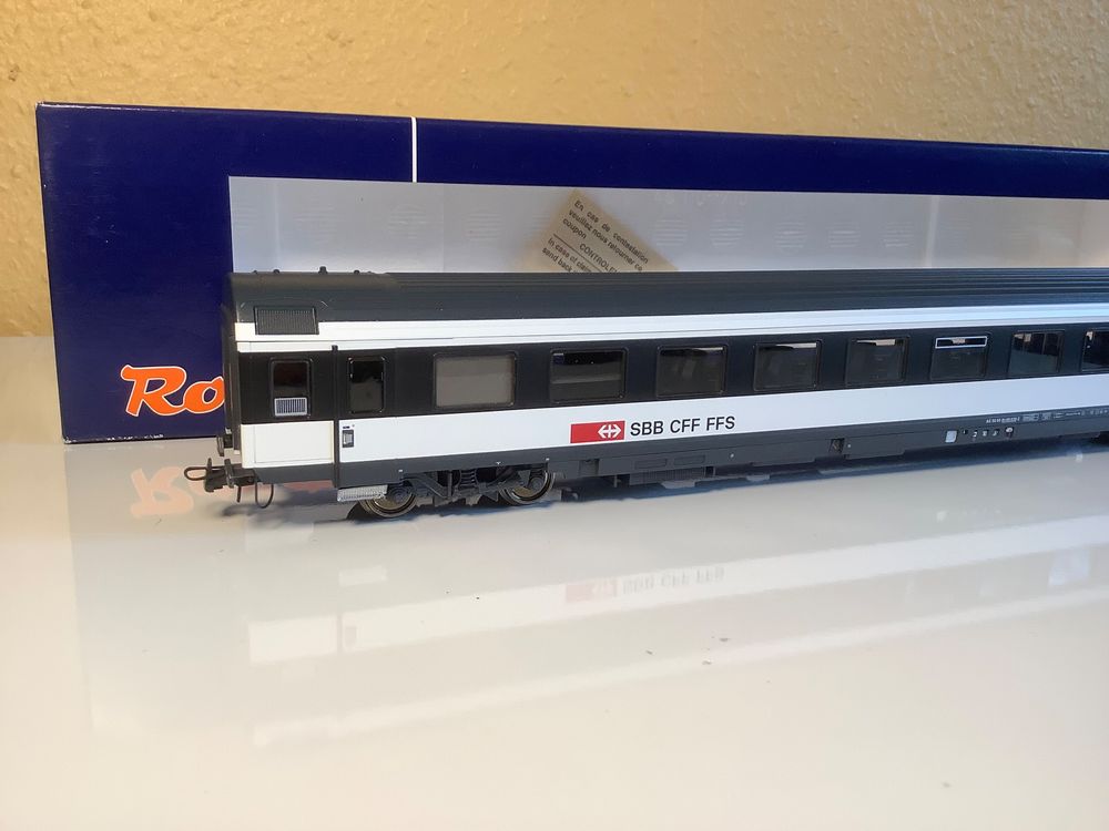 Roco 45326 : SBB 1. Kl EW IV ICN Wagen AS mit Dienstabteil | Kaufen auf ...