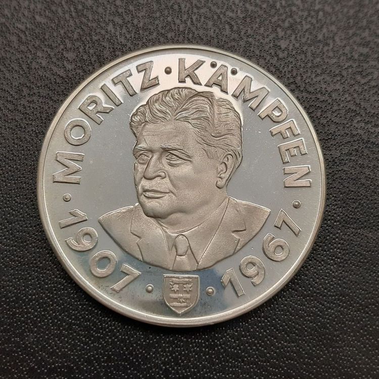 Silber Medaille (900) 15 g Moritz Kämpfen 1968 stgl | Kaufen auf Ricardo