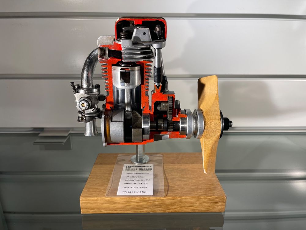 Modellmotor Saito FA-1205 20ccm! | Kaufen auf Ricardo
