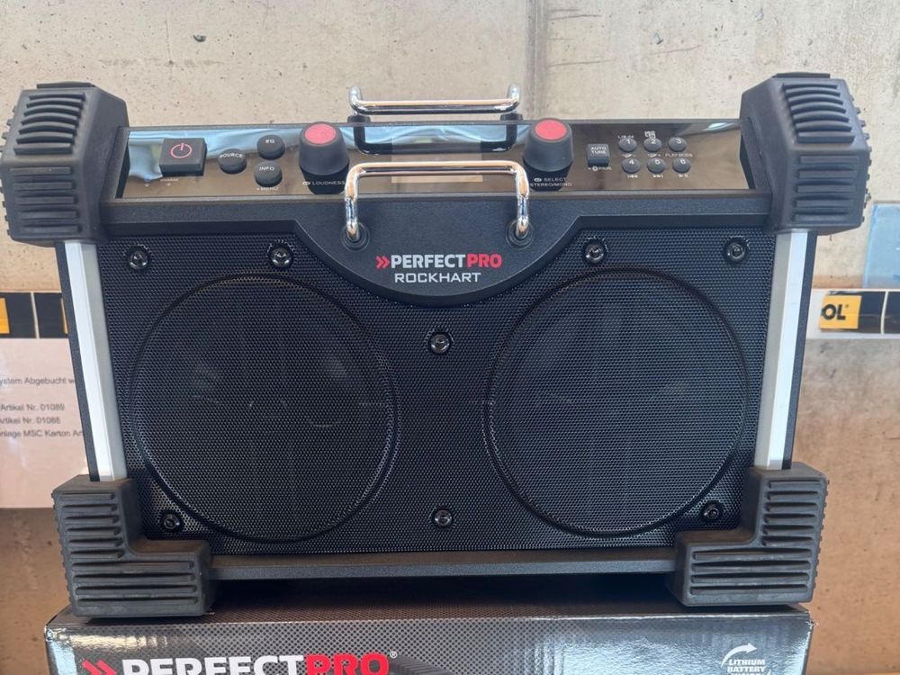 Perfectpro Baustellenradio ROCKHART_RH4 (Neu (gemäss Beschreibung)) in Uetendorf für CHF 250 ...