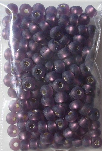 Rocailleperlen Amethyst matt 4,5 mm | Kaufen auf Ricardo
