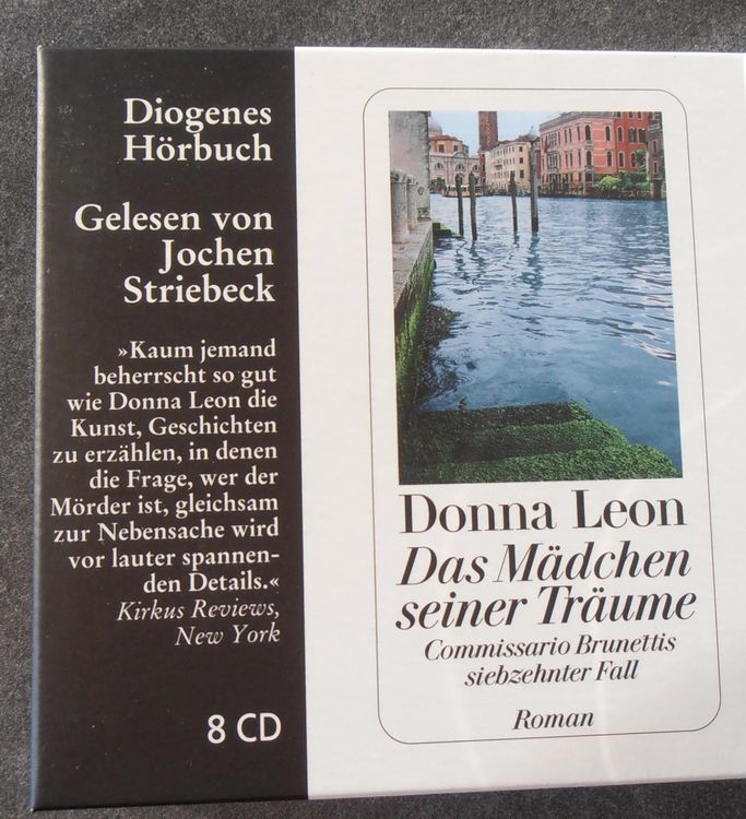 spannendes Hörbuch von Donna Leon Das Mädchen seiner Träume (Neu ...