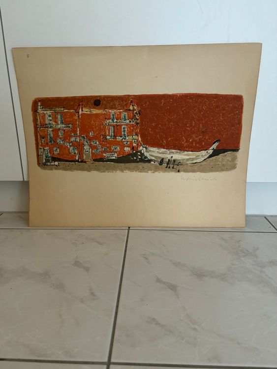 Marco Richterich, Serigraphie (Gebraucht) in Gwatt (Thun) für CHF 70 ...