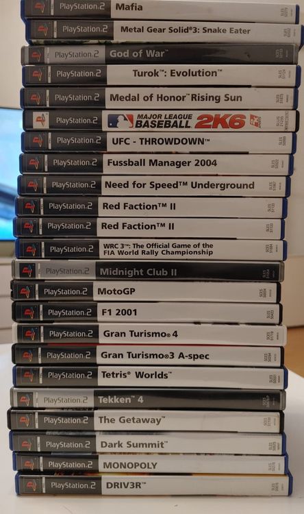 23 spiele ps2 (Gebraucht) in für CHF 36 – mit Lieferung auf Ricardo kaufen
