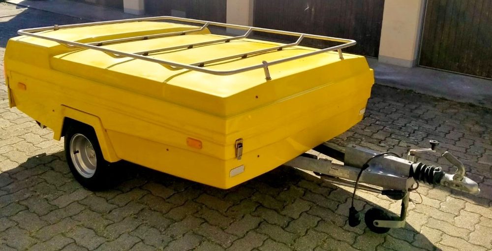 Zeltanhänget Camp-let 500 Royal Vintage gelb komplett | Kaufen auf Ricardo