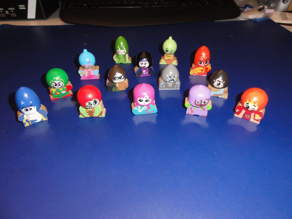 Migros Spin Mania grosses Paket mit 14 Figuren komplett | Kaufen auf ...