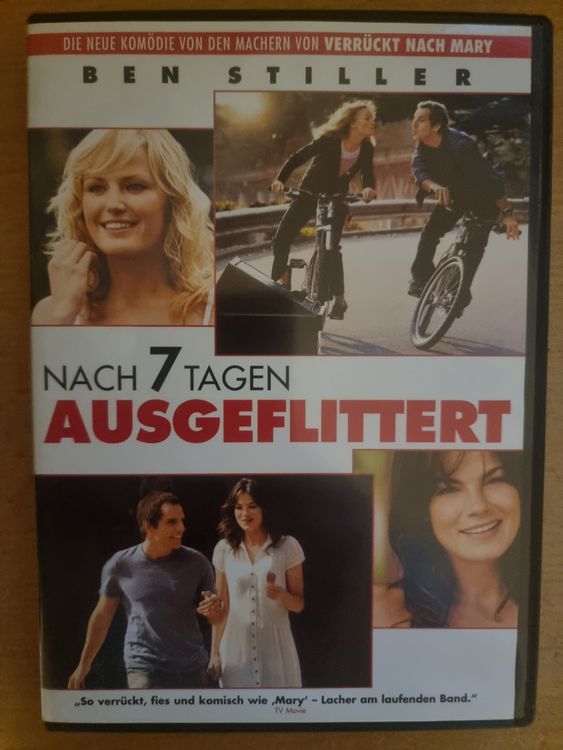 Nach 7 Tagen Ausgeflittert - Ben Stiller DVD, Komödie! (Top) (Gebraucht ...