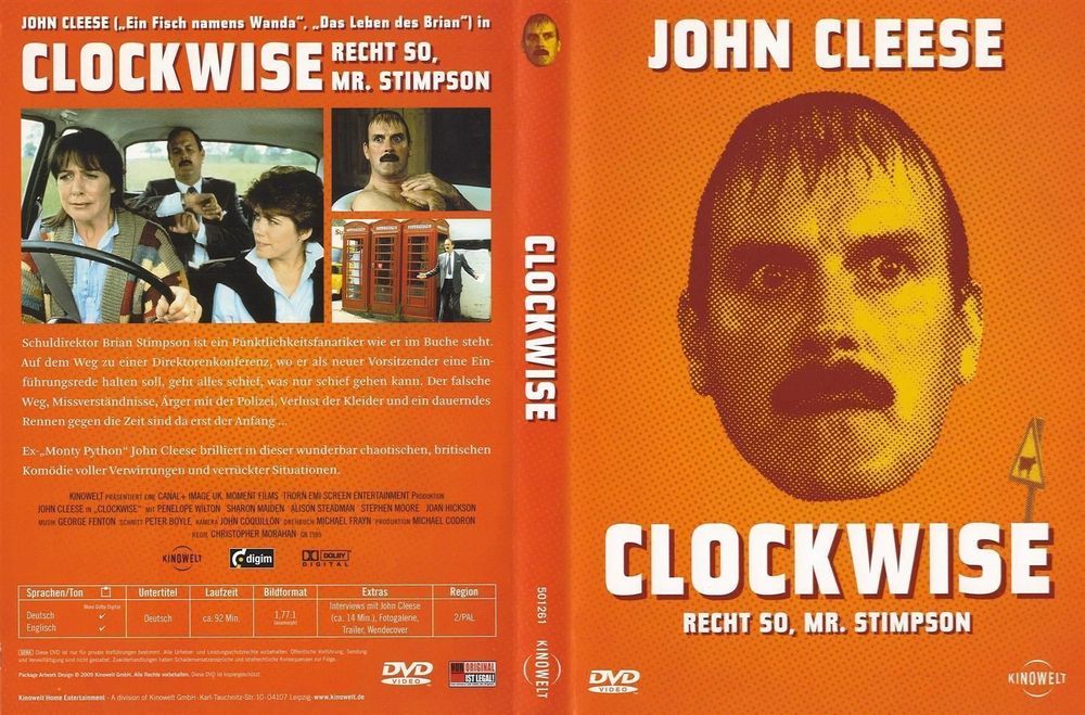 CLOCKWISE JOHN CLEESE (MONTY PYTHON) DVD | Kaufen auf Ricardo