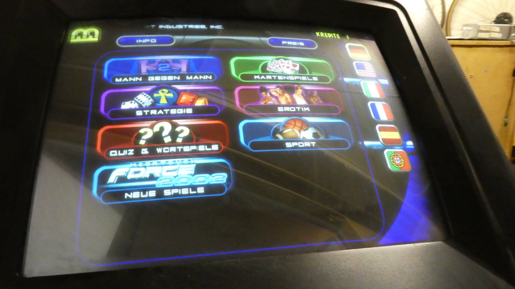 Standautomat Megatouch Force 2002 (Gebraucht) in Lausen für CHF 280 ...