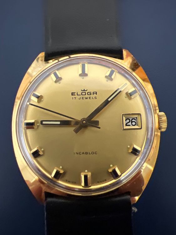 Eloga Vintage Handaufzug 34 mm Nos | Kaufen auf Ricardo