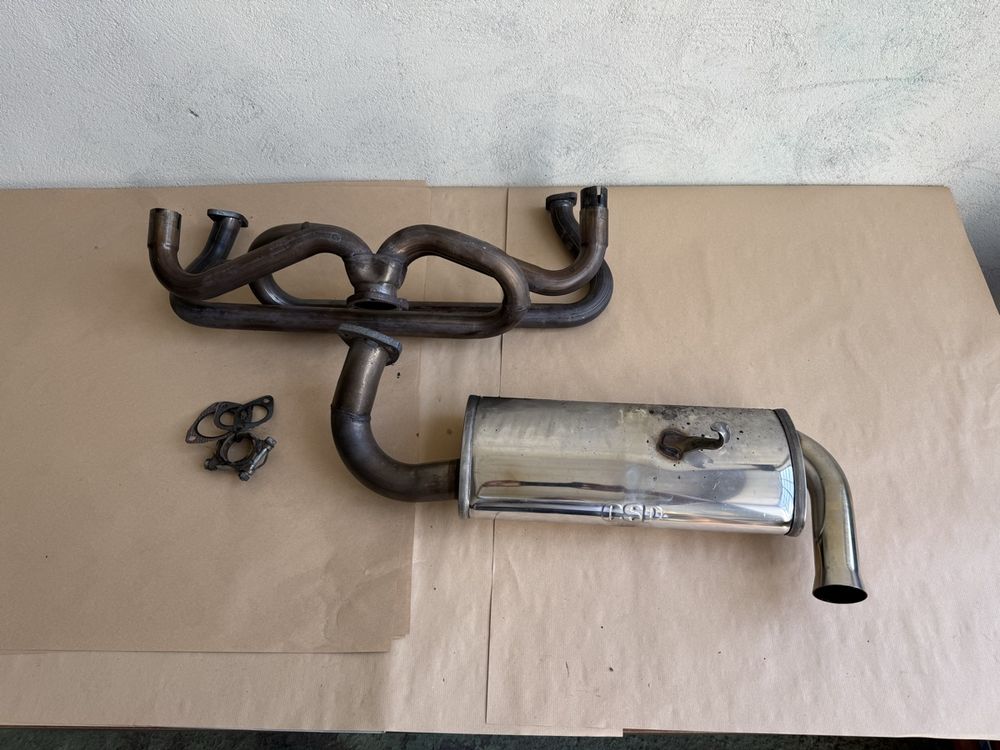 Pot d'échappement sport, Collecteur CSP- VW Cox 1600 Mexico (D'occasion ...