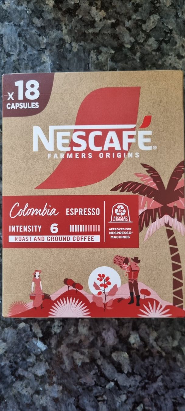 Nescafé Colombia Kapseln, 18 Stück, neu bis 11.2025, Inte... (Neu (gemäss Beschreibung)) in ...
