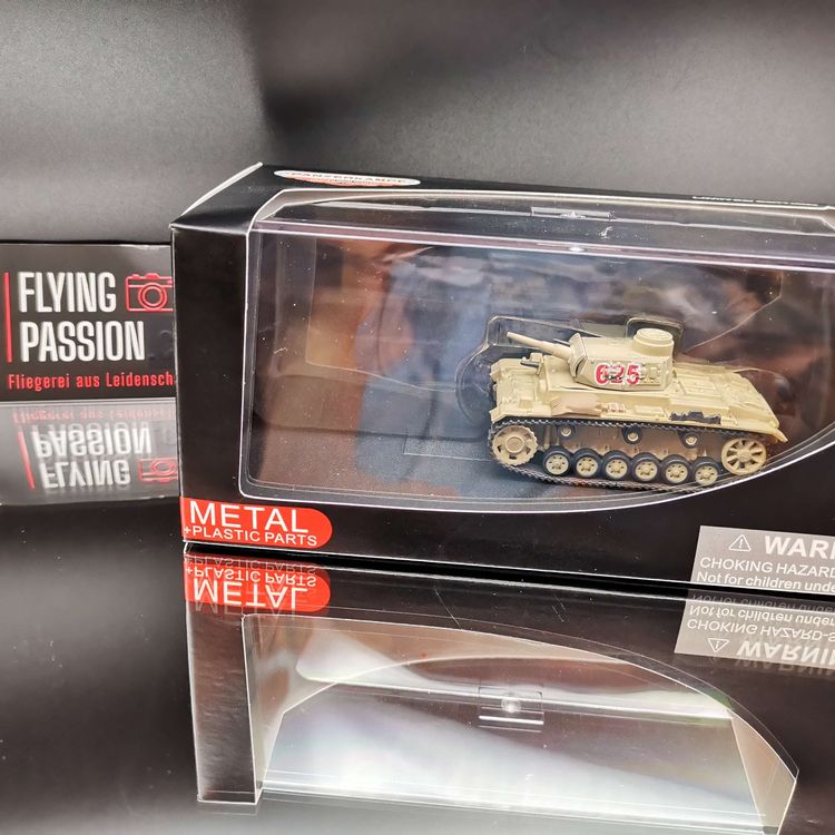 Panzer Panzerkampfwagen III braun - DieCast - 1:72 - OVP (Neu und ...