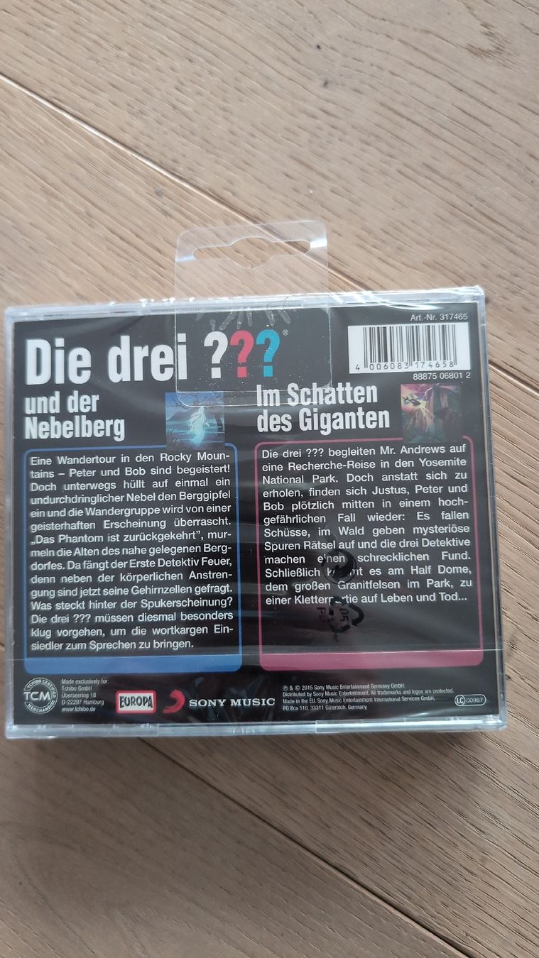 Neu: Die drei ??? Box: Nebelberg & Schatten des Giganten (Neu und ...
