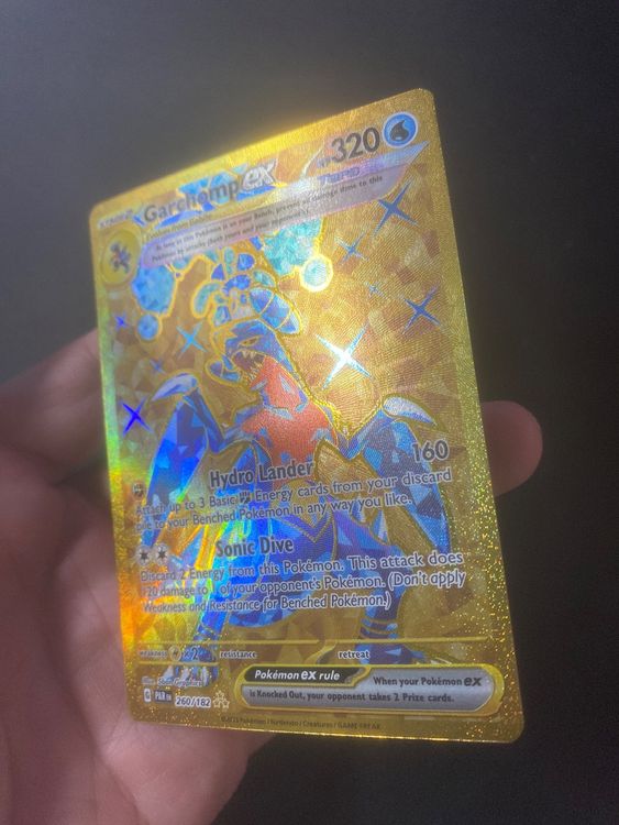 Garchomp ex Gold 260 - Knakrack ex - Paradox Rift - EN ab 1 (Neu ...