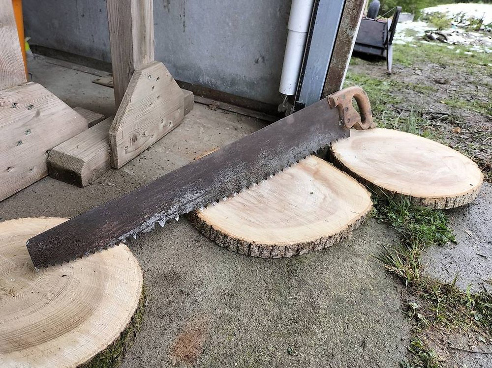 Antike Baumsäge, Holzsäge, Fuchsschwanz, Gartensäge, Säge | Kaufen auf ...