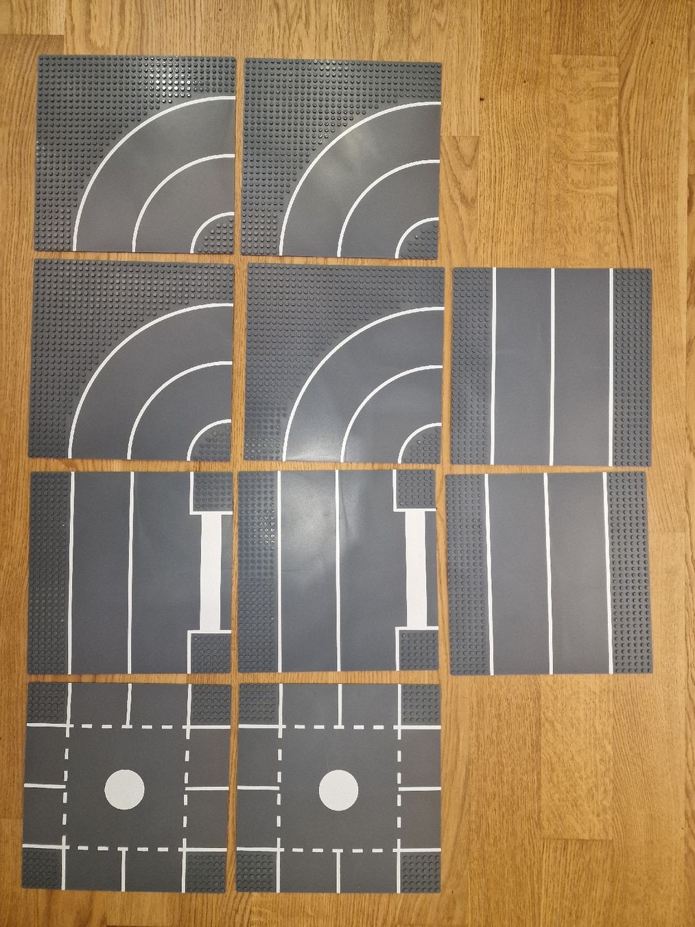 Build-it Klemmbausteine Grundplatten Straßen 10er Set (Neu (gemäss ...