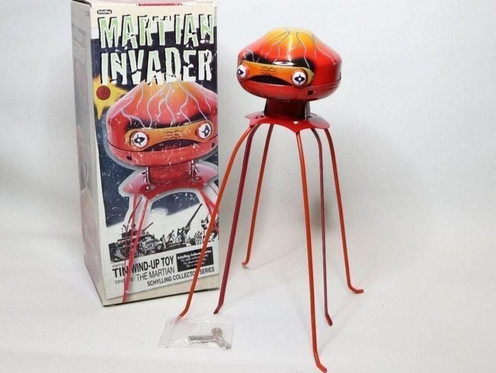 Blech Mars-Roboter Martian Invader They've Come To Destroy (Neu (gemäss ...