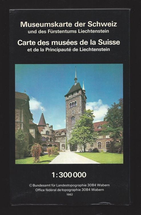MUSEUMSKARTE DER SCHWEIZ & LIECHTENSTEIN (1:300000) (Neu (gemäss Beschreibung)) in Zürich für ...