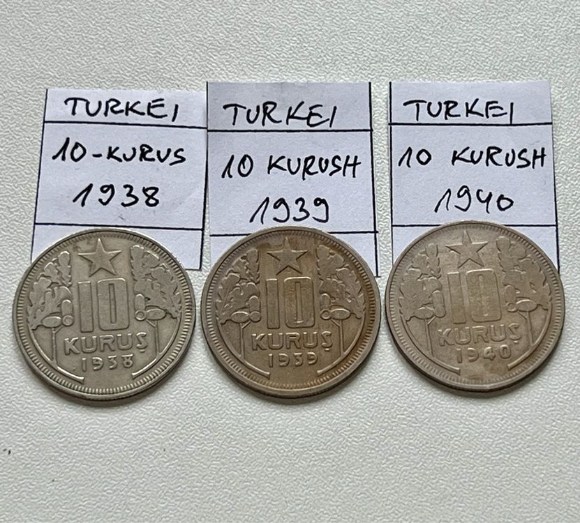 Türkei - Lot 10 Kurus | Kaufen auf Ricardo