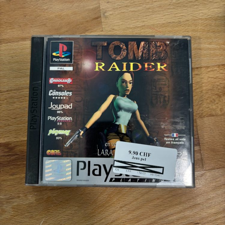 Tomb Raider 1 PS1 - Lara Croft (Gebraucht) in Lausanne für CHF 19.9 ...
