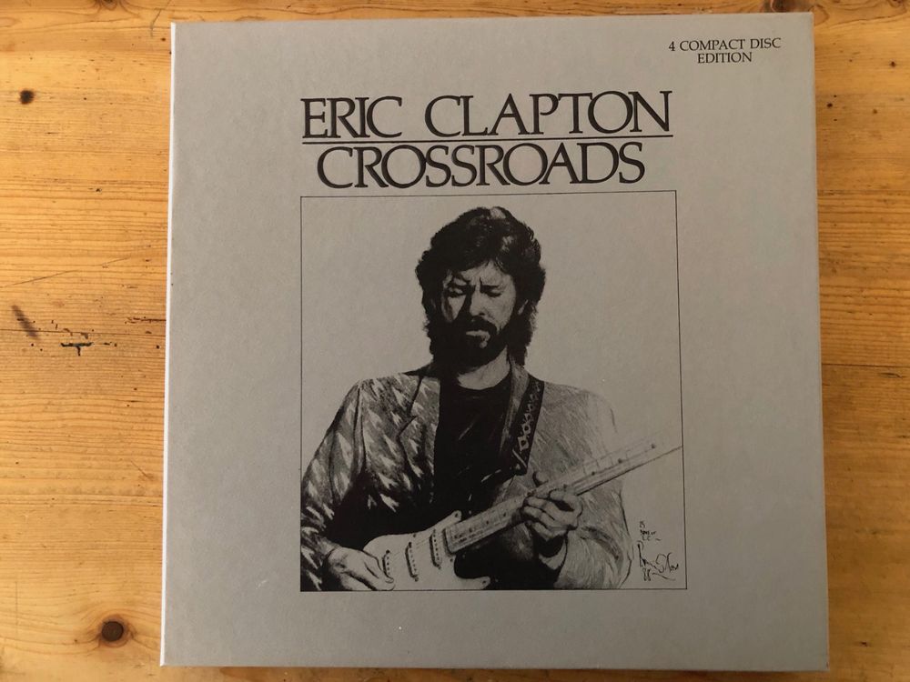 ERIC CLAPTON "CROSSROADS" 4 x CD - BOX IM LP FORMAT - TOP (Neu (gemäss ...