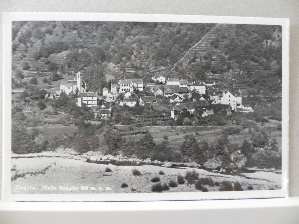AK alte Postkarte veduta di Coglio (Valle Maggia) (Gebraucht) in ...
