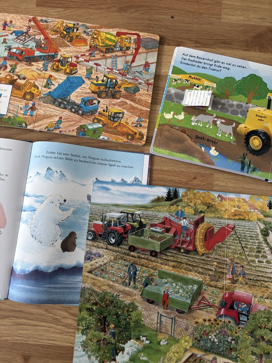 4 tolle Kinderbuecher / Wimmelbuecher - viel zu entdecken! (Gebraucht ...