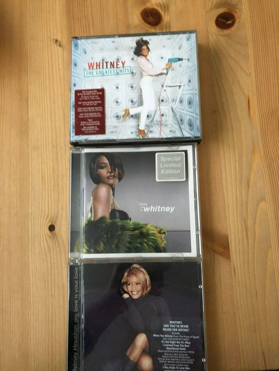 WHITNEY HOUSTON - 4 CDs (Gebraucht) in Bellinzona für CHF 1 – mit ...