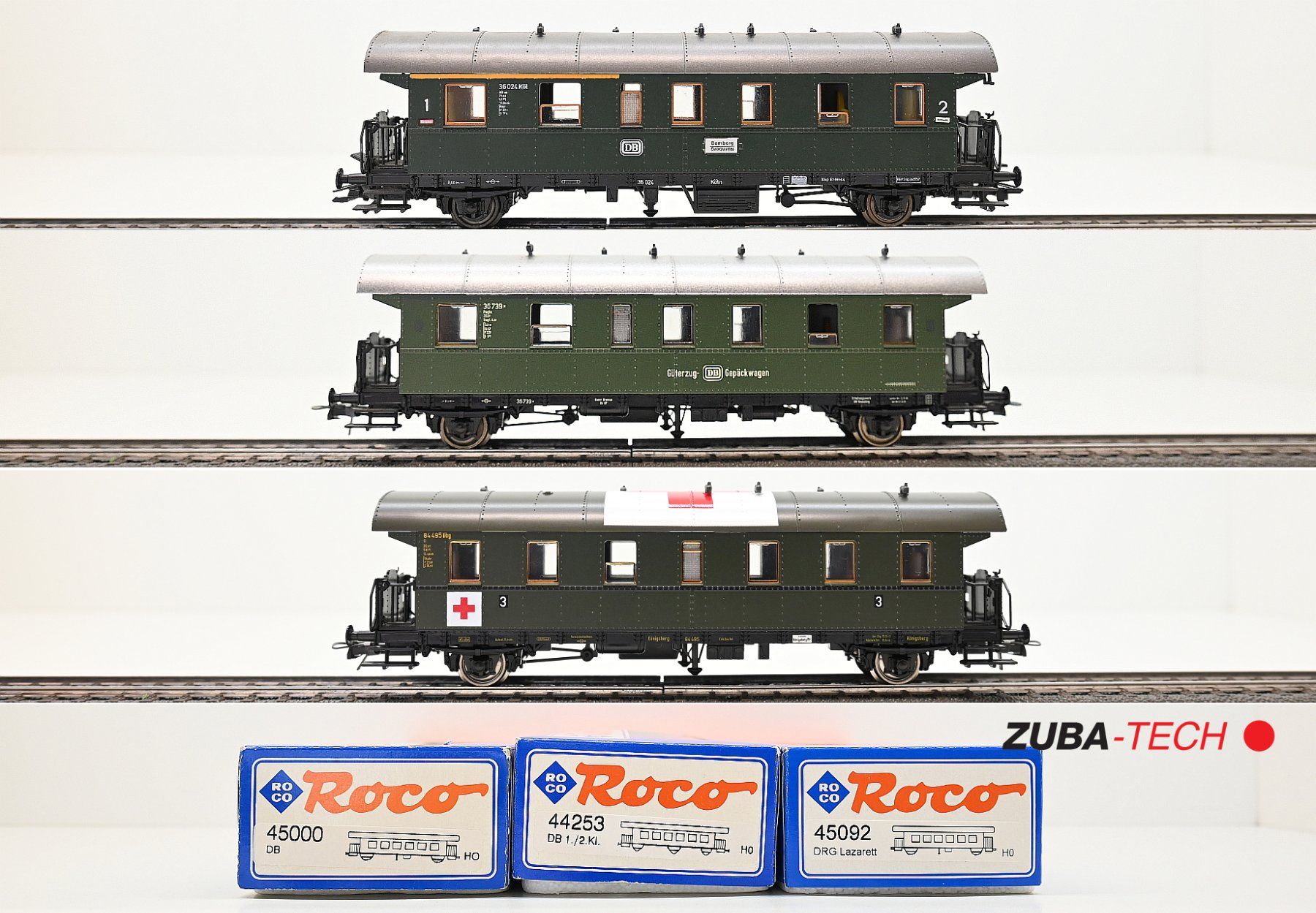 Roco 3x Personenwagen der DB, H0 GS mit OVP (Gebraucht) in St. Gallen für CHF 29 – mit Lieferung ...