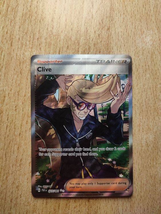 Pokémon Clive 227/096 PAF ab 1 (Neu (gemäss Beschreibung)) in Romoos ...