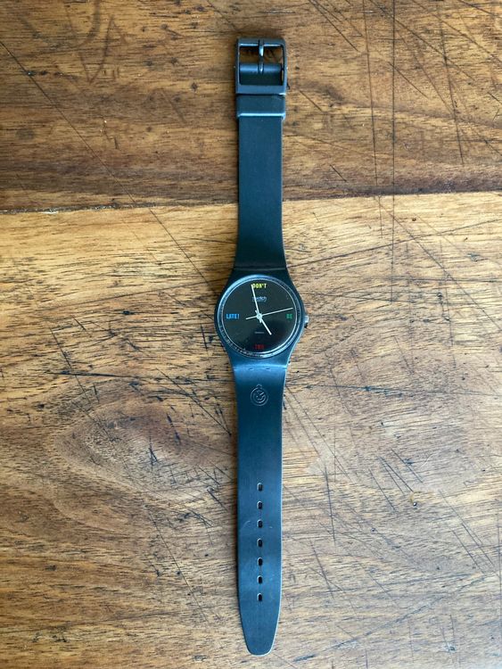 Swatch Don't be too late, GA 100, 1984 (Gebraucht) in Zürich für CHF 63 ...
