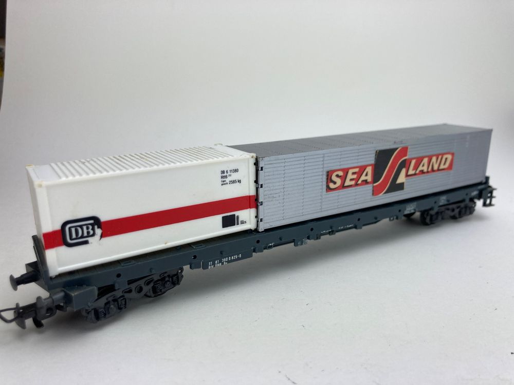 Liliput Containertragwaggon mit zwei Container DB, Sea Land | Kaufen ...