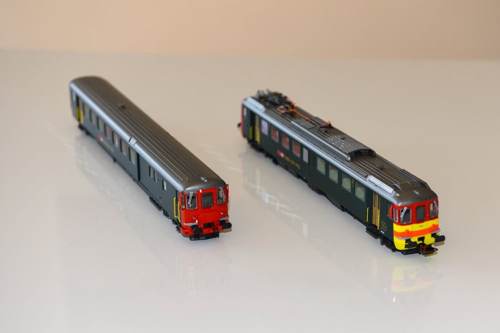 Piko 96836 - SBB RBe 4/4 Seetal und BDt grün/rot DC/Sound (Neu und ...