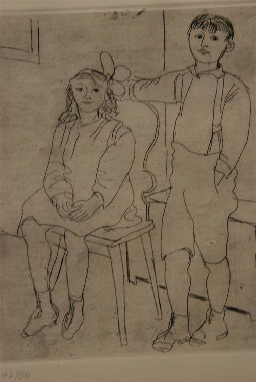 Geiser Karl, Bern 1898-1957, Radierung (Gebraucht) in Schlieren für CHF ...