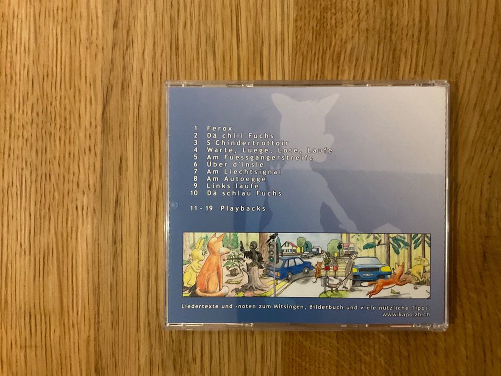 CD Fuchs Ferox und die Kinder im Strassenverkehr Kantonspoli | Kaufen ...