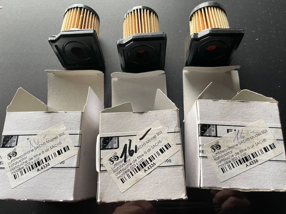 Luftfiltereinsatz für Sachs 503 u 504 Neue 3 Stück | Kaufen auf Ricardo