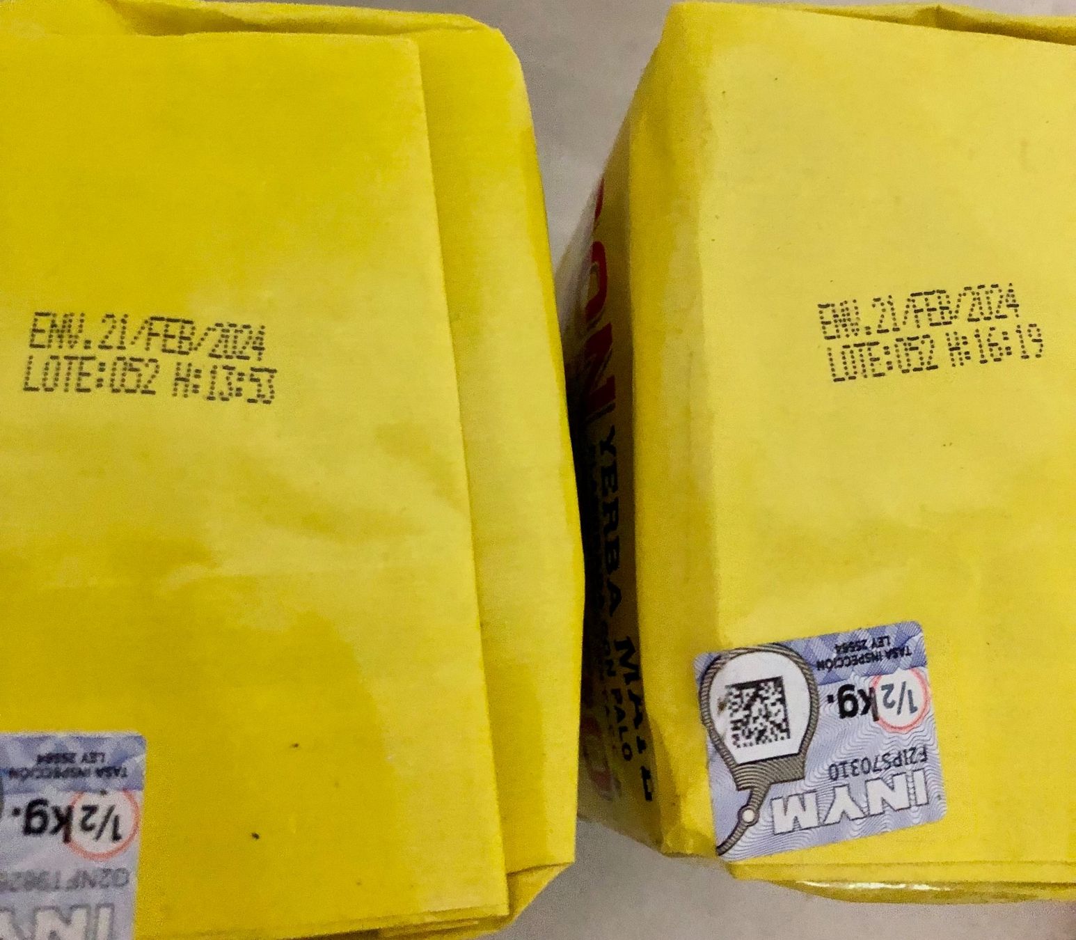 Yerba Mate Argentina 2x0.5kg (2/2026) (Neu und originalverpackt) in ...