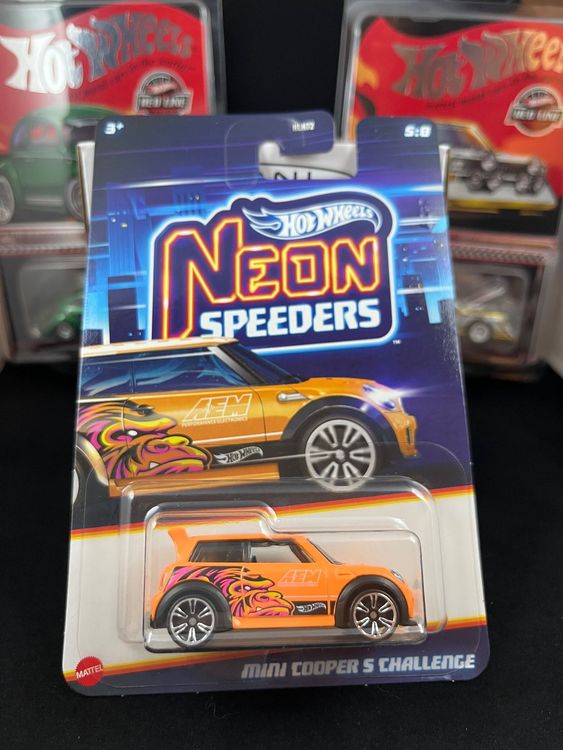 Hot Wheels Mini Cooper S Challenge - Neon Speeders - 2025 (Gebraucht ...