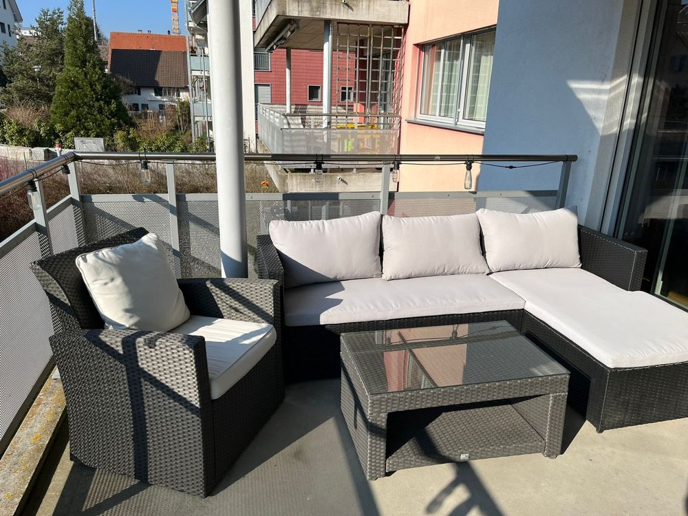 Rattan Lounge Fur Balkon