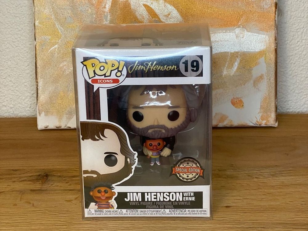 Funko Pop - Jim Henson with Ernie #19 | Kaufen auf Ricardo
