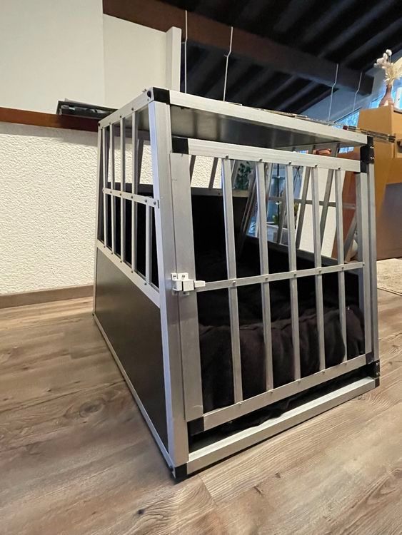 Hundetransportbox Aluminium/ Holz (Gebraucht) in Hefenhofen für CHF 30 – nur Abholung auf ...