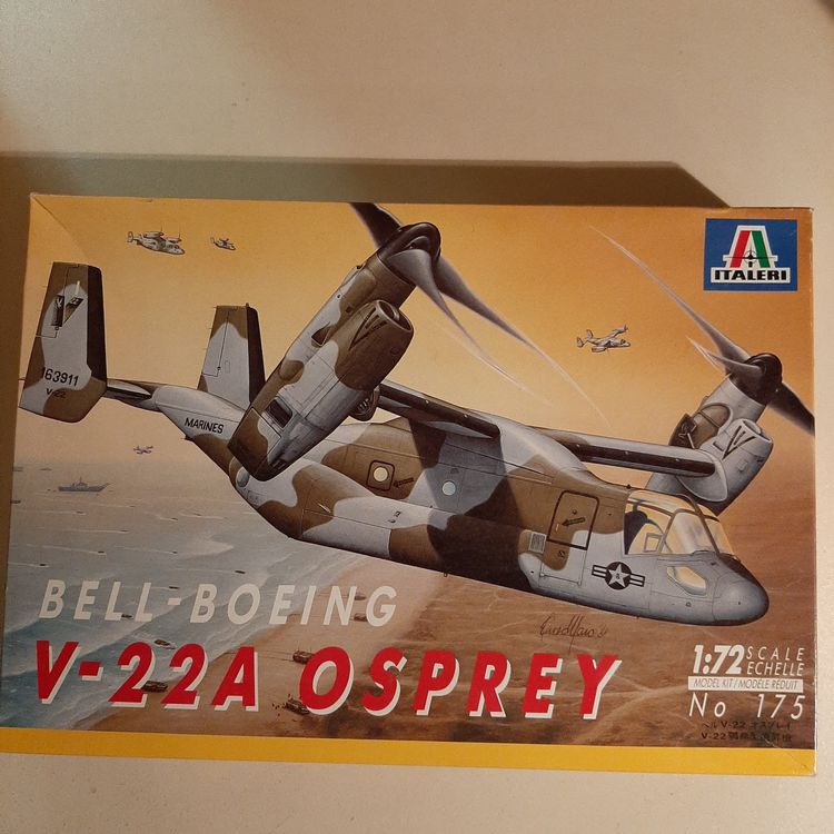2863 ... Bell-Boeing V-22 A Osprey ... Italeri 175 (Gebraucht) in ...