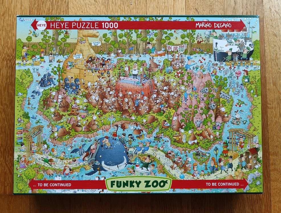 Heye Funky Zoo 1000 Australian Habitat Puzzle | Kaufen auf Ricardo