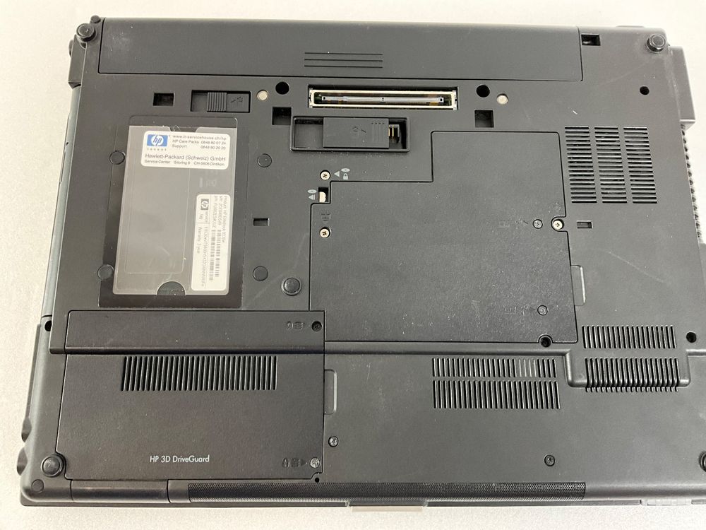 HP EliteBook 8530w Laptop SSD ausgebaut funktioniert (Gebraucht) in ...