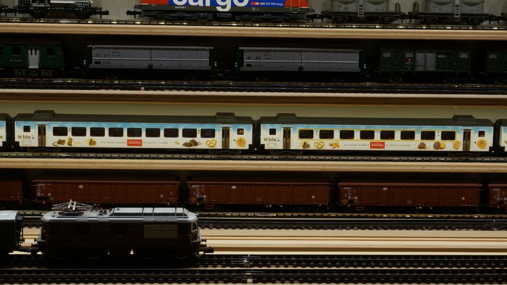 BLS Re 465 Kambly Zug 7-teilig m. Beleuchtung | Kaufen auf Ricardo